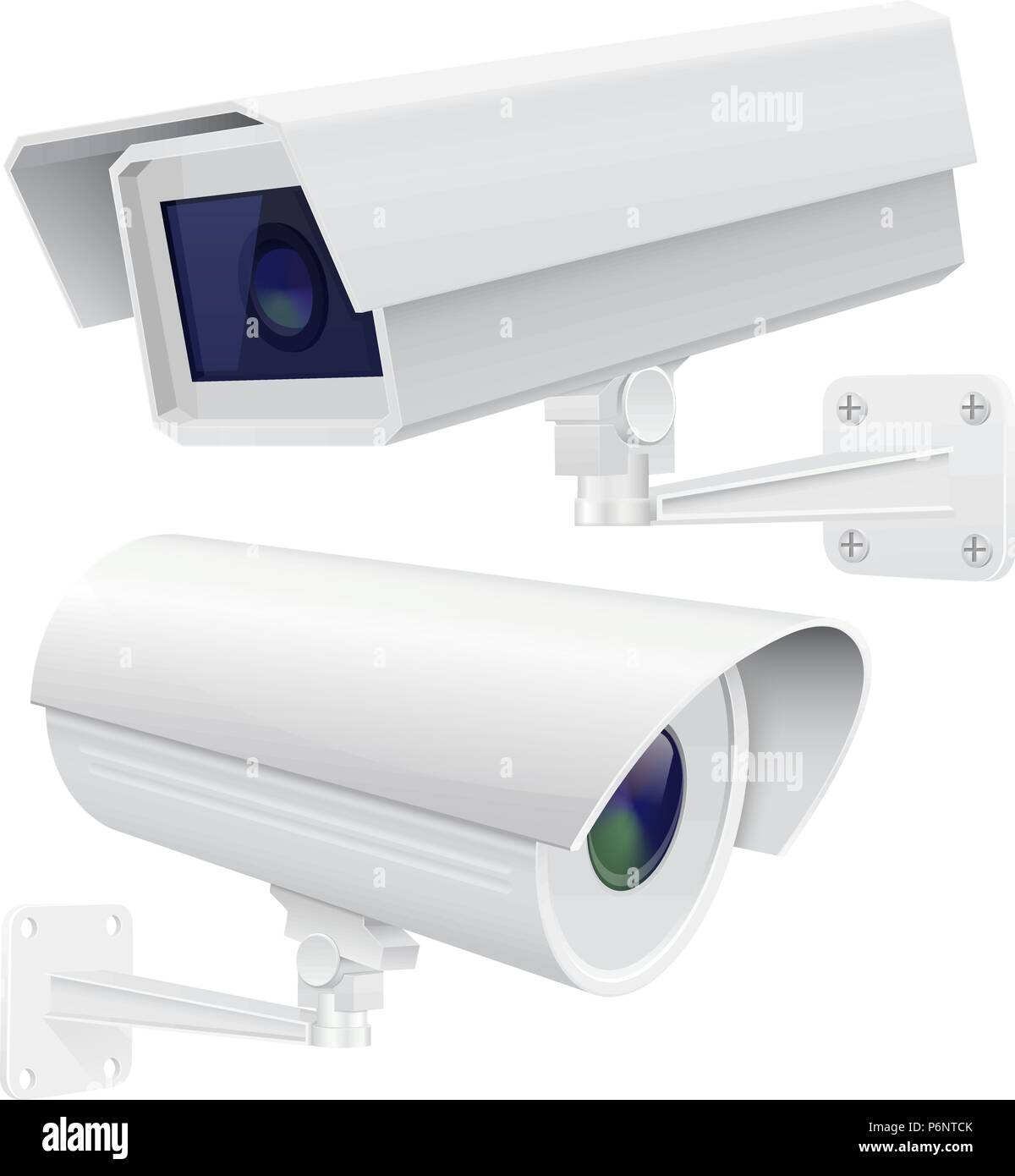 Surveillance camera technology Stock Vector Images - Alamy