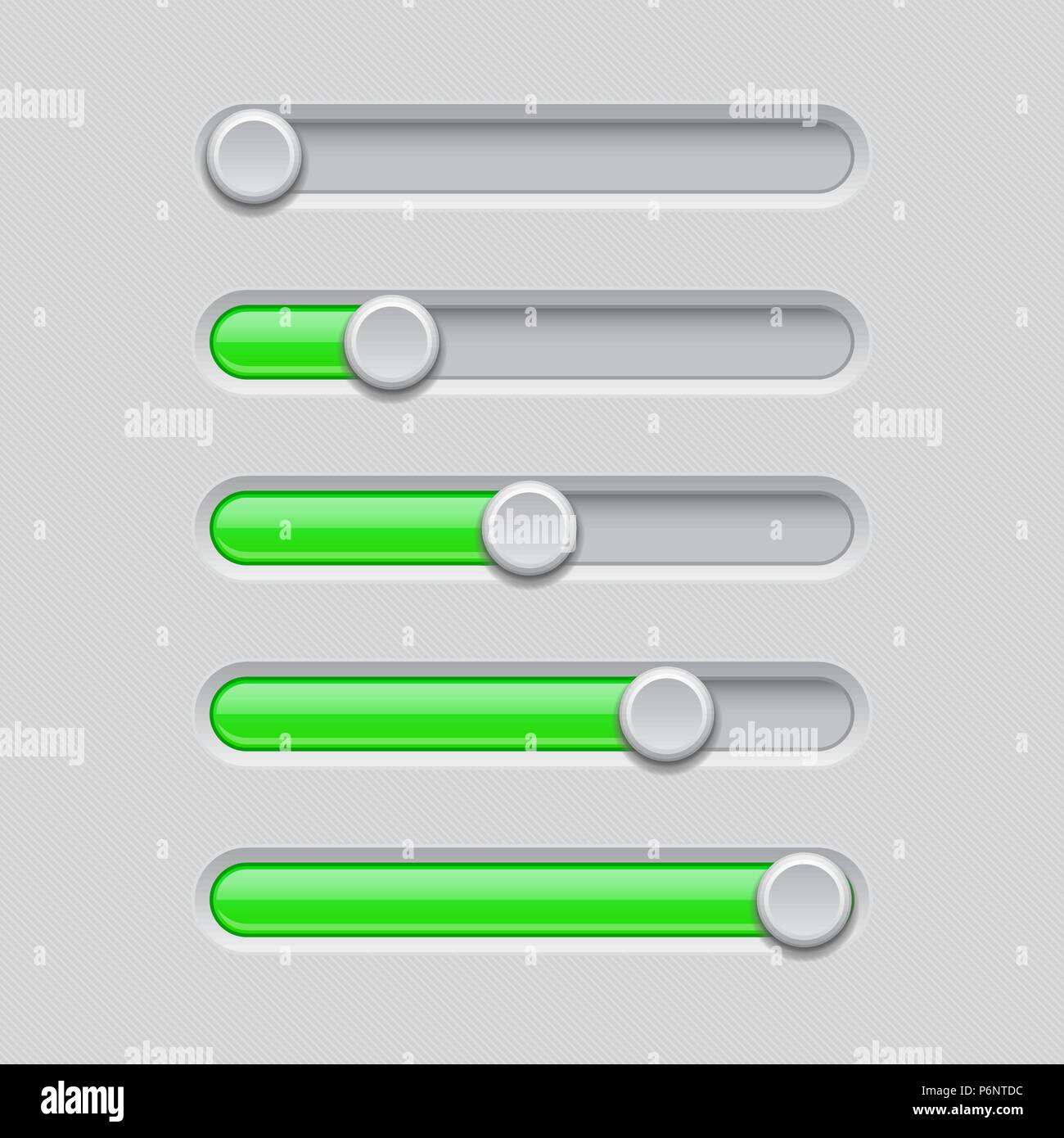Volume level slider Stock Vector Images - Alamy