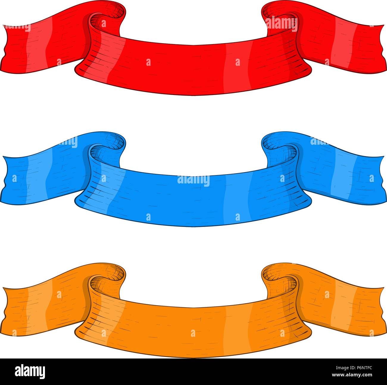 Blue ribbon frame Stock Vector Images - Alamy