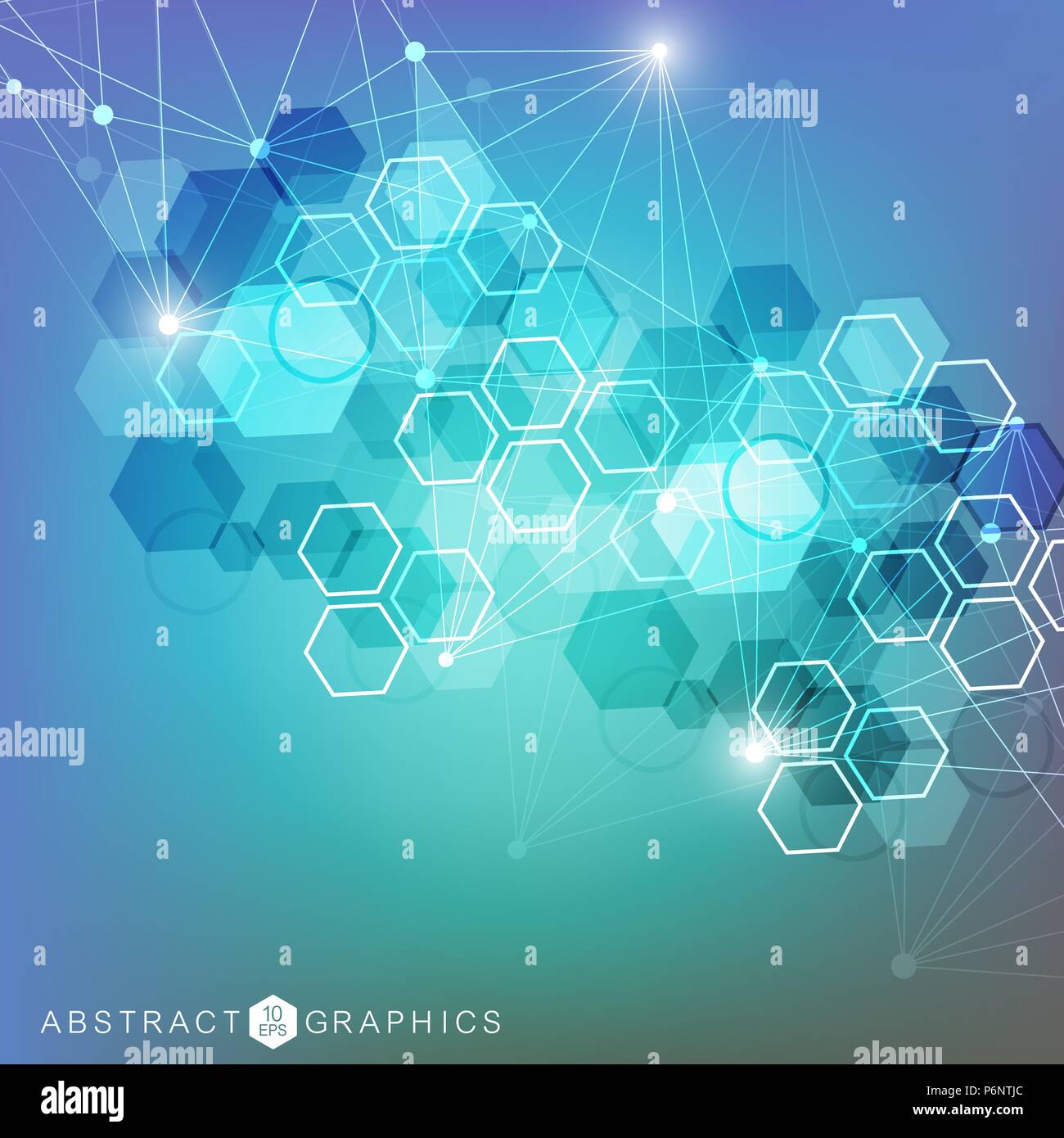 Big Data Visualization Background. Modern futuristic virtual abstract ...