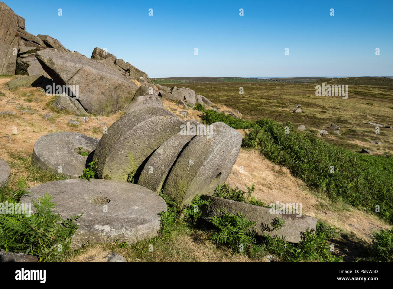 Millstone peak district hi-res stock photography and images - Alamy