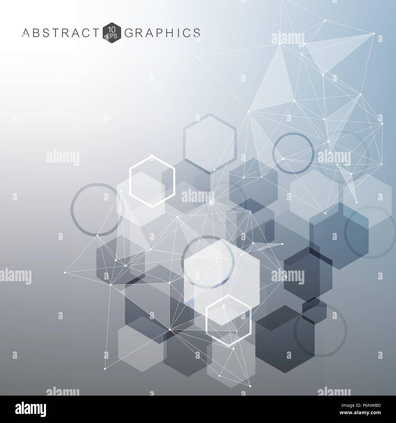 Big Data Visualization Background. Modern futuristic virtual abstract ...