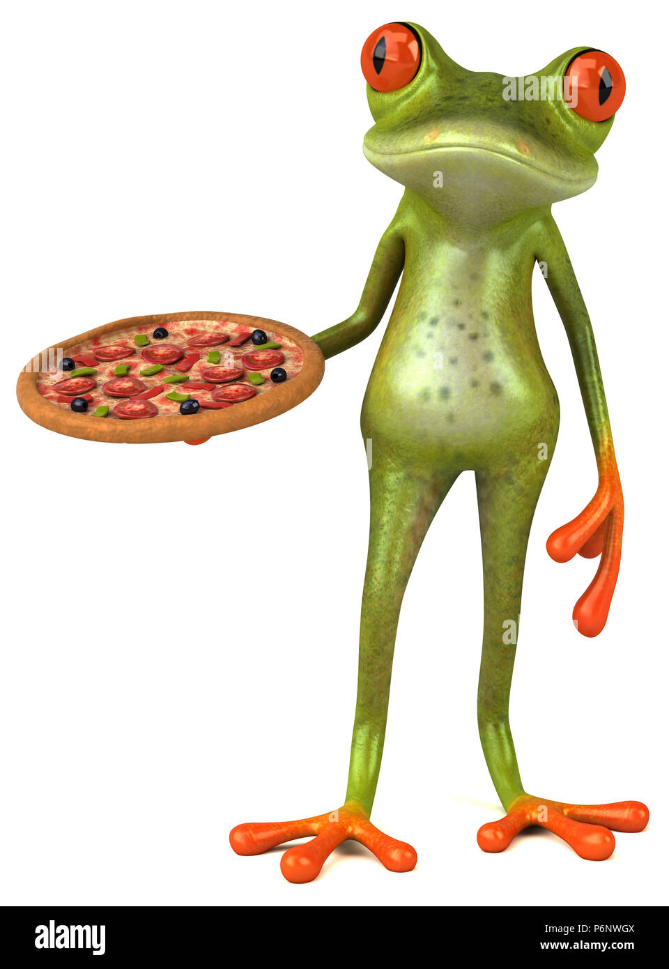 Frog pizza hi-res stock photography and images - Alamy