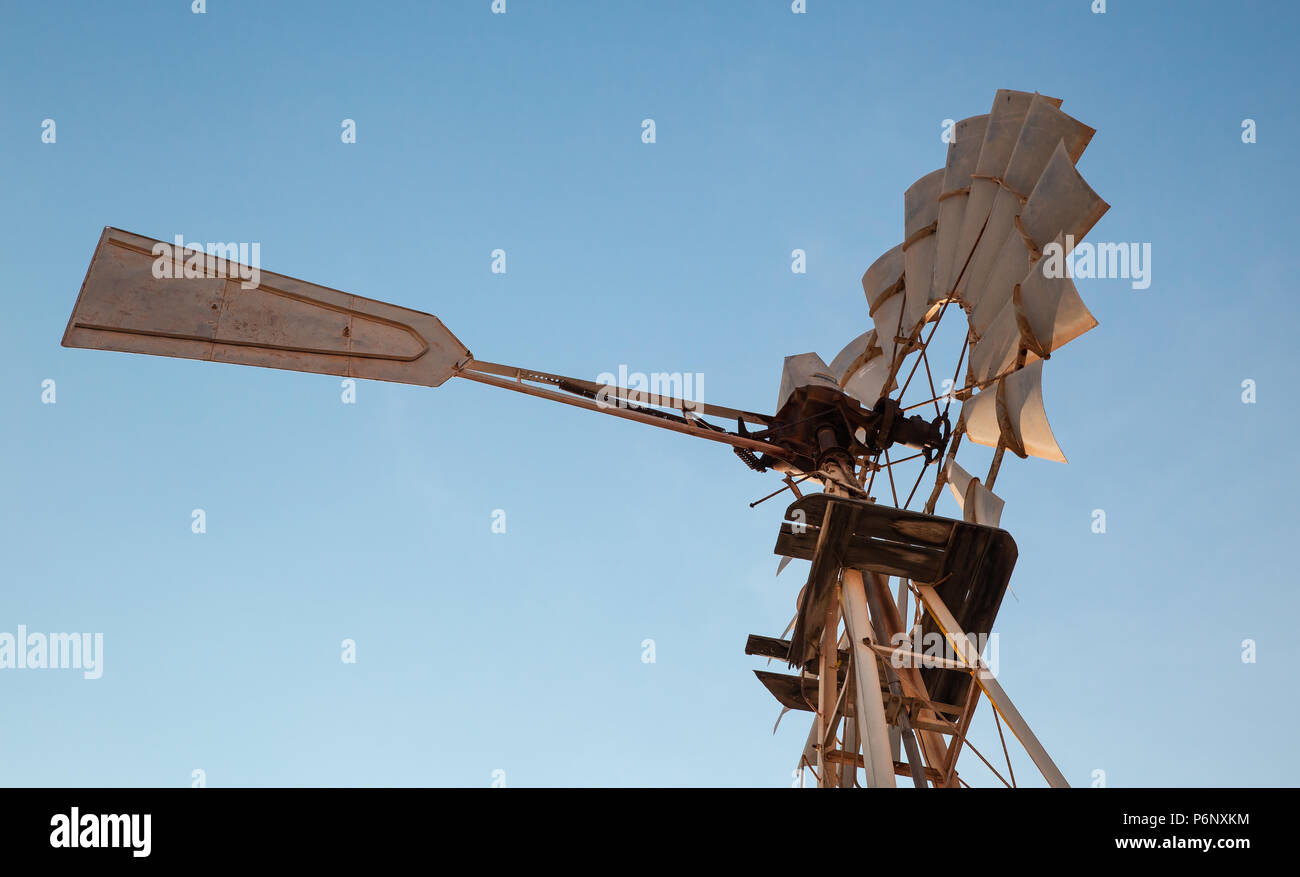 Windmill wheel wind rural hi-res stock photography and images - Alamy