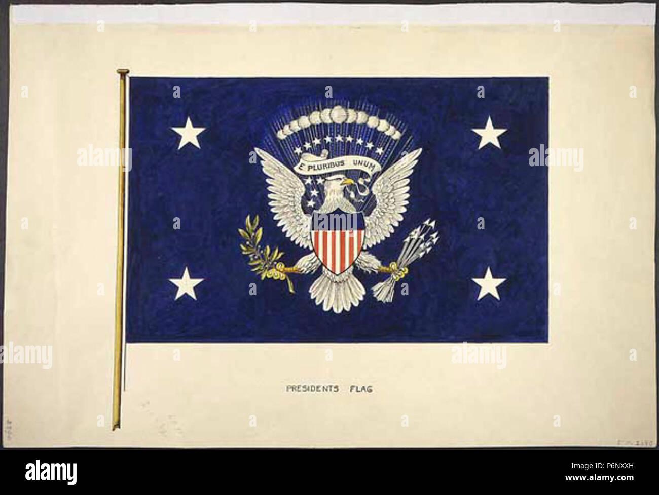 Presidents flag hi-res stock photography and images - Alamy