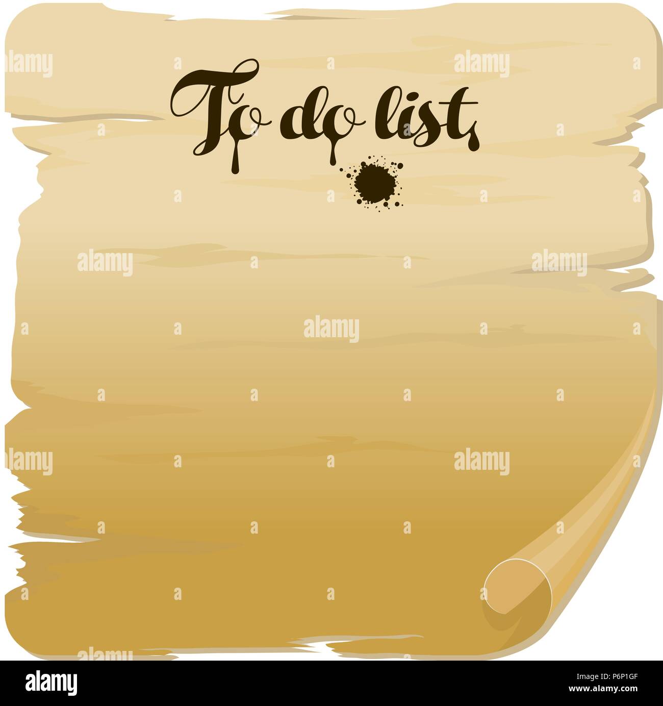 square piece of parchment Stock Vector Image & Art - Alamy