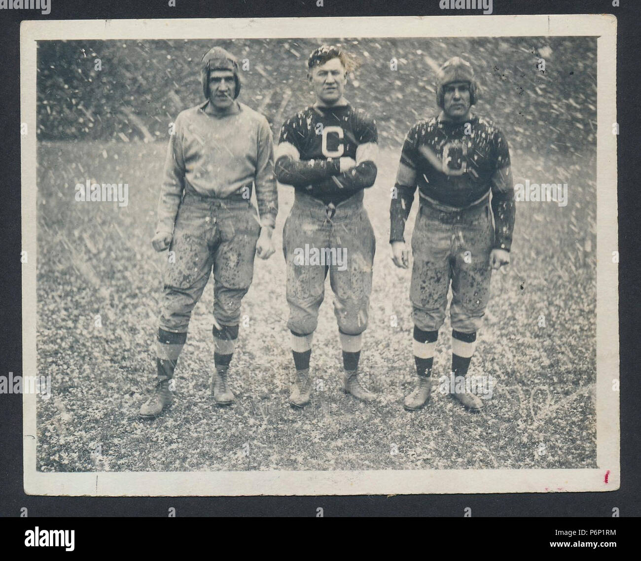 1919 Jim Thorpe, Pete Calac, Joe Guyon Stock Photo - Alamy