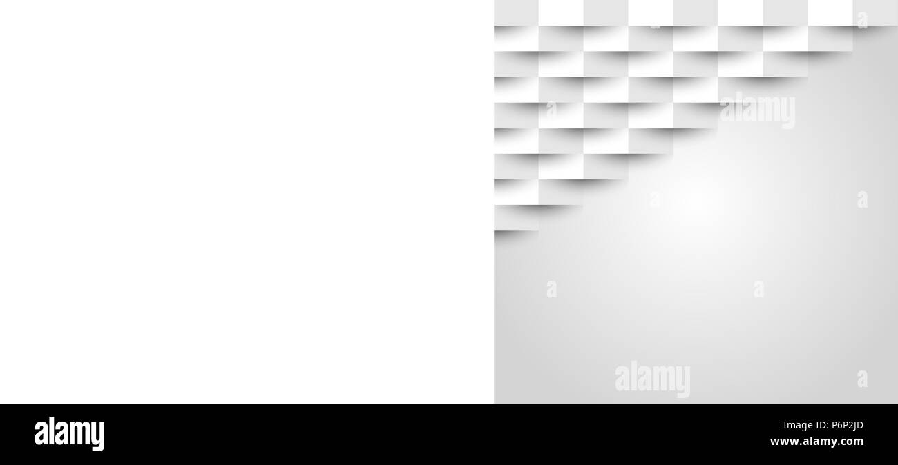 Abstract white geometric texture background, stock vector Stock Vector ...