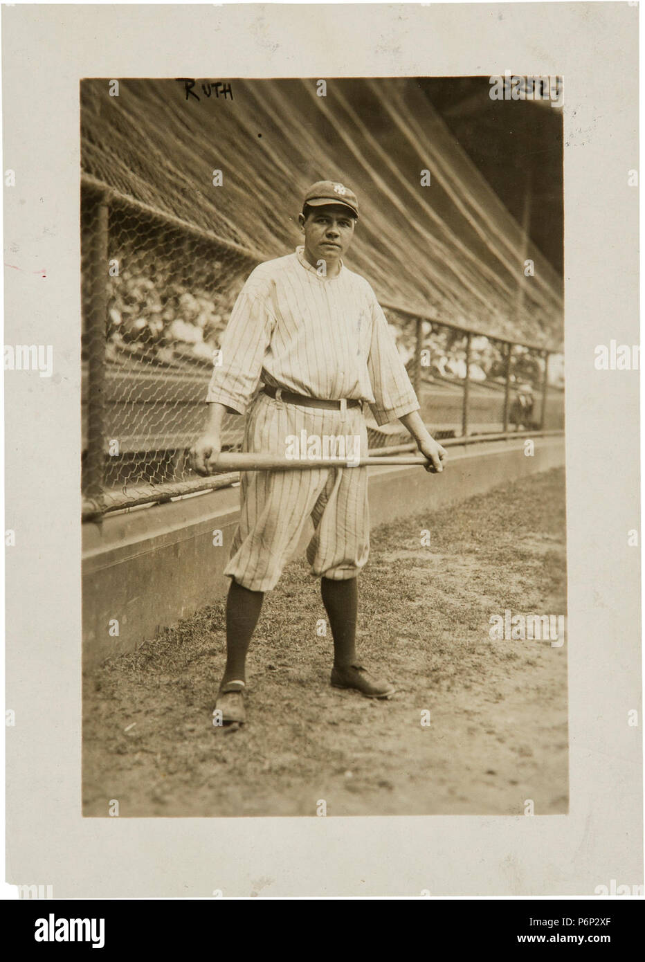 1920 Babe Ruth by Bain Stock Photo - Alamy