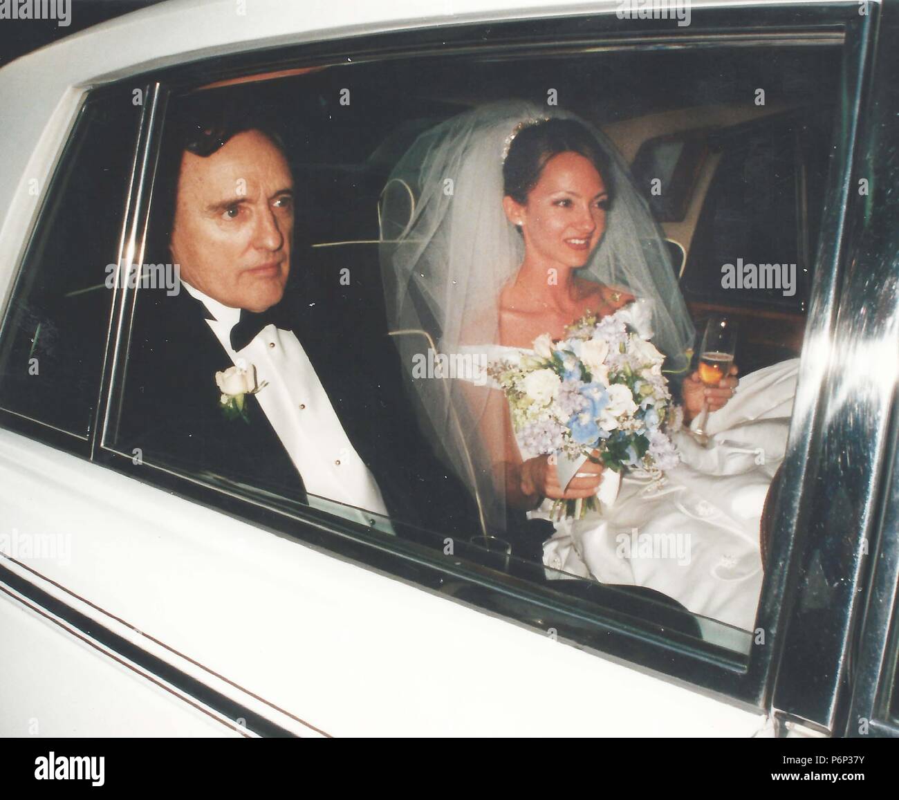 Dennis Hopper, Victoria Duffy 1996 Photo to By John Barrett/PHOTOlink ...