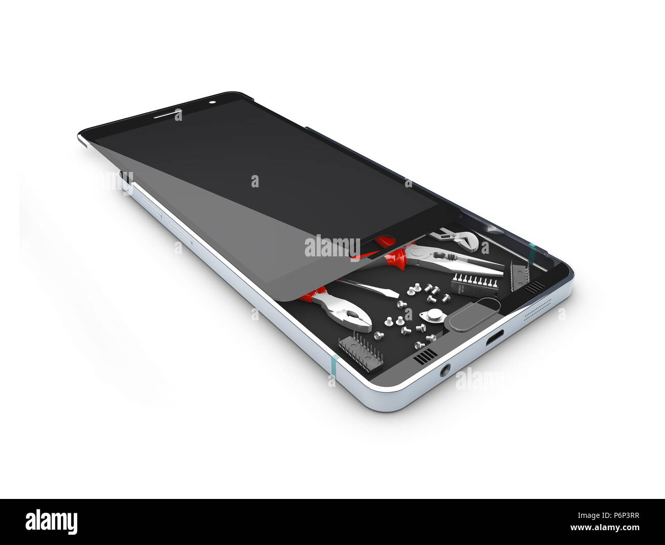 Phone disassembly hi-res stock photography and images - Alamy