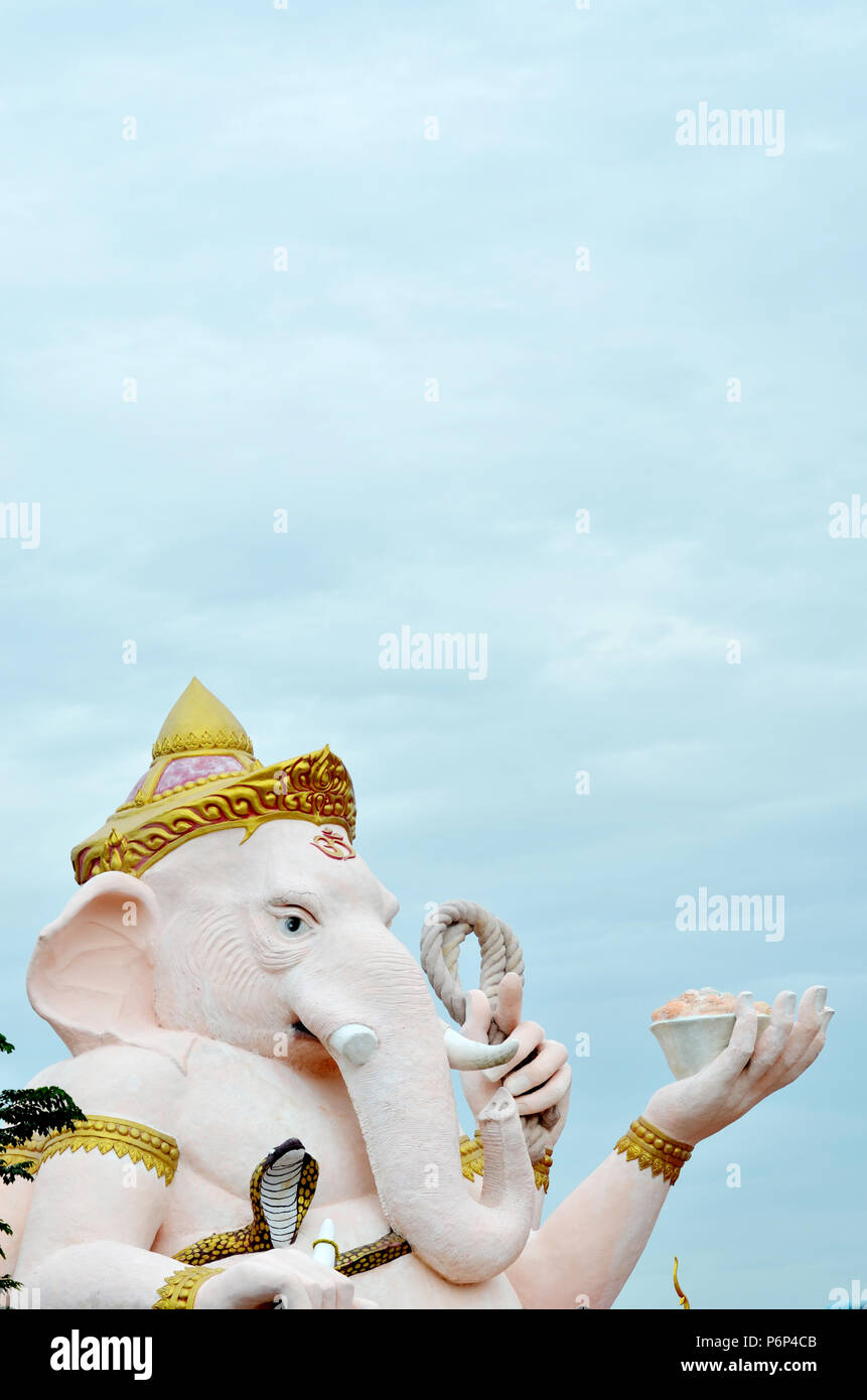 Ganesha statue in Thailand Stock Photo - Alamy