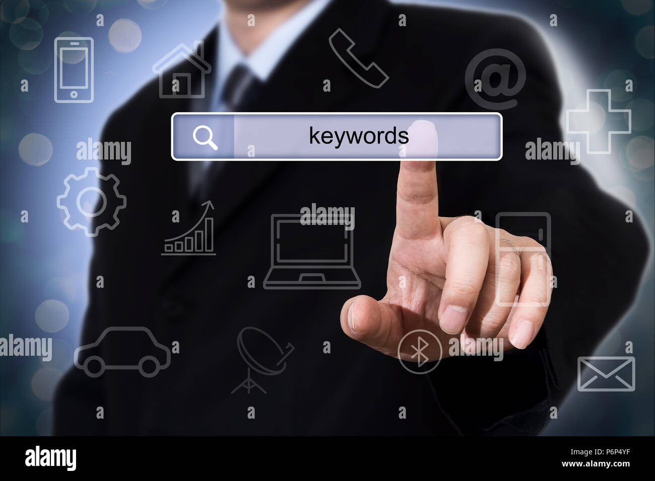 Computer screen search bar hi-res stock photography and images - Alamy