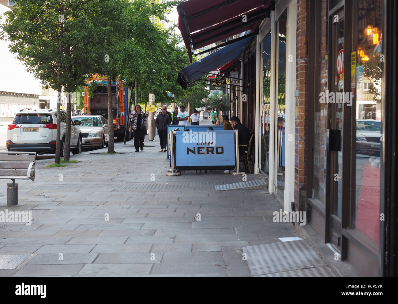 LONDON, UK - CIRCA JUNE 2018: Caffe Nero Italian bar Stock Photo - Alamy