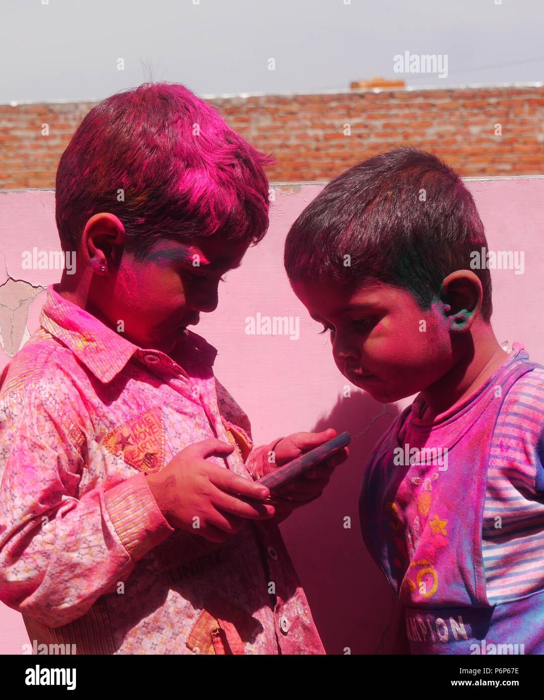 Indian cute boys hi-res stock photography and images - Alamy