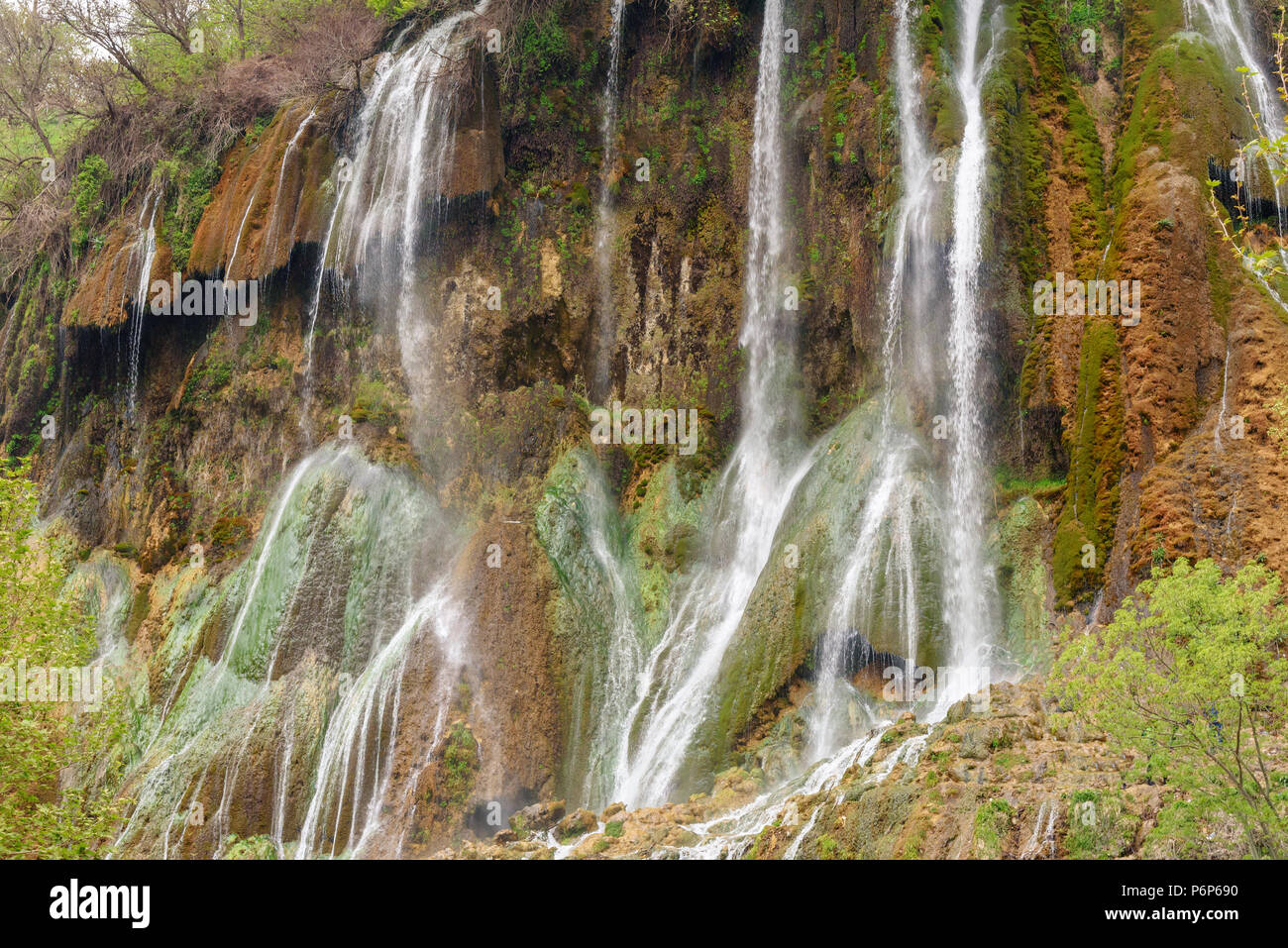 Beautiful waterfall in iran hi-res stock photography and images - Alamy