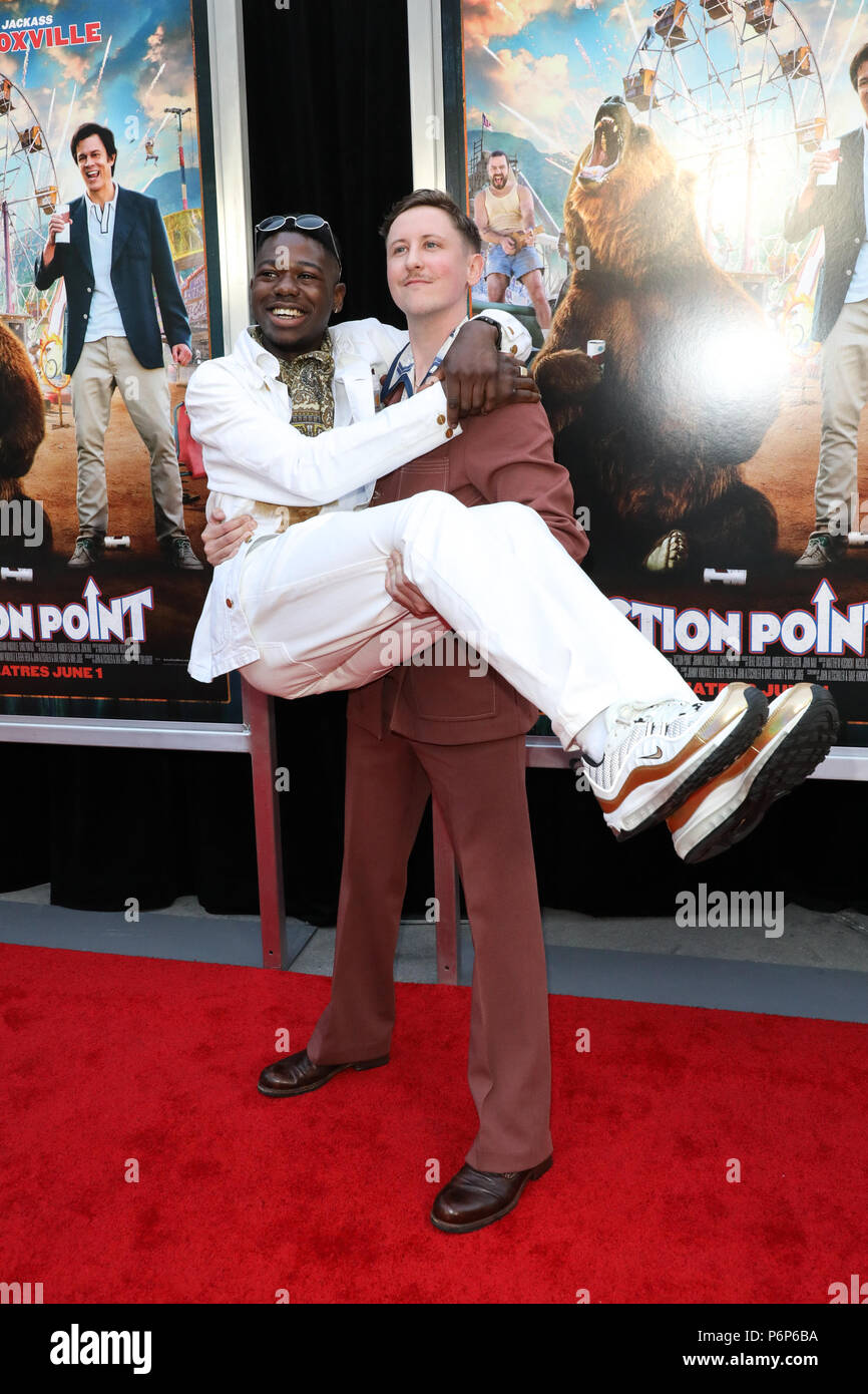 Premiere Of Paramount Pictures' 'Action Point' was held at the ArcLight ...