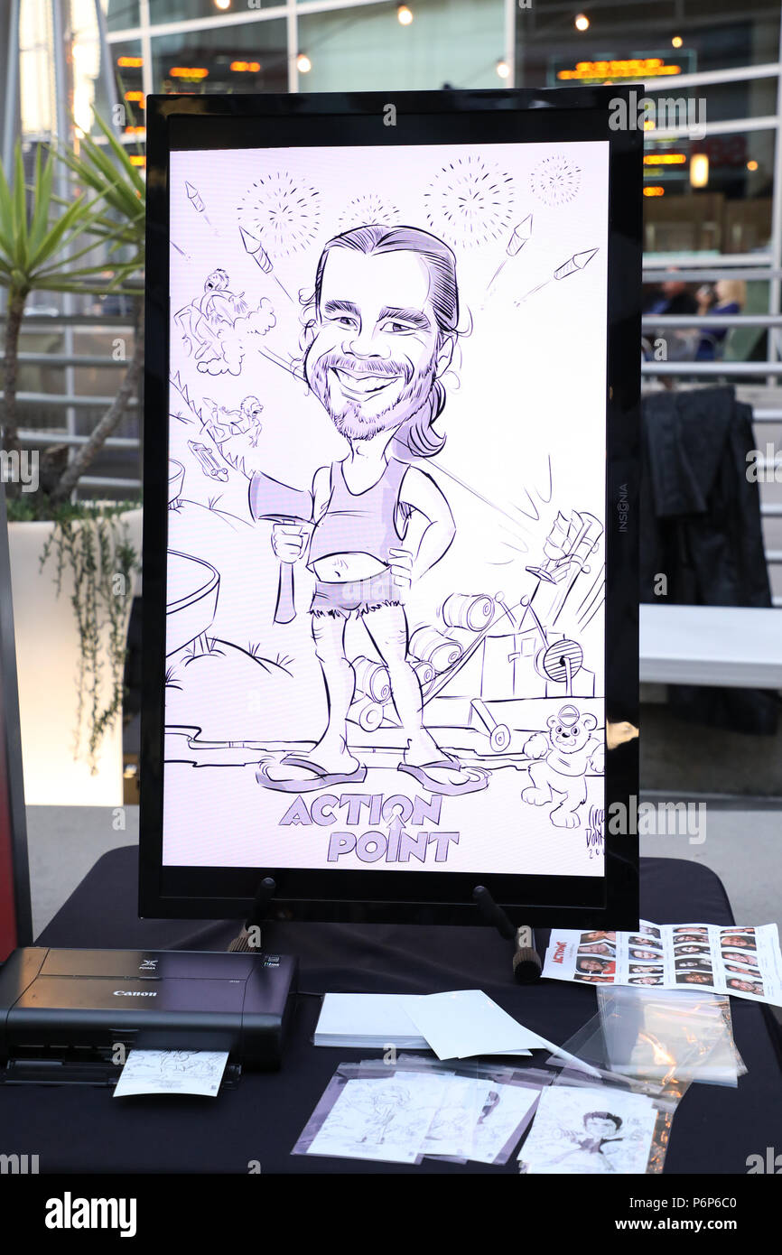 Premiere Of Paramount Pictures' 'Action Point' was held at the ArcLight ...