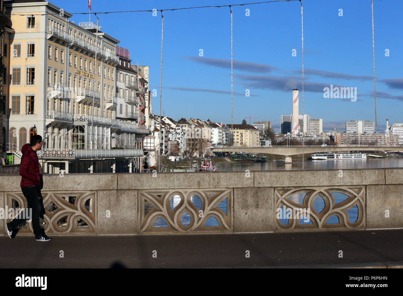 Bridge over the river rhine hi-res stock photography and images - Alamy