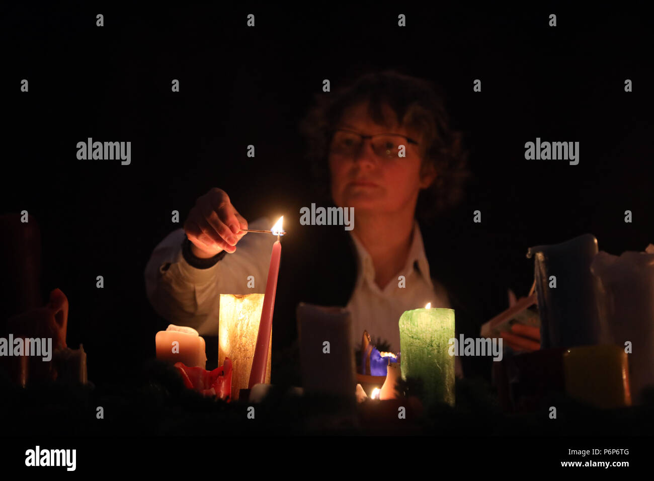 Basel Cathedral Minster. European Youth meeting of Taize in Basel ...