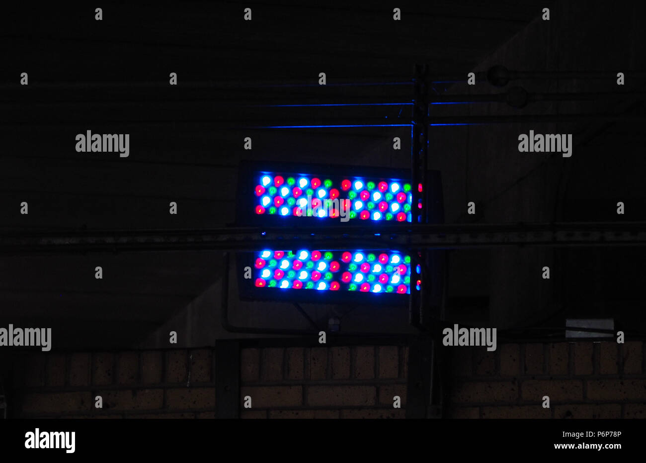 green red and blue RGB led lights Stock Photo - Alamy