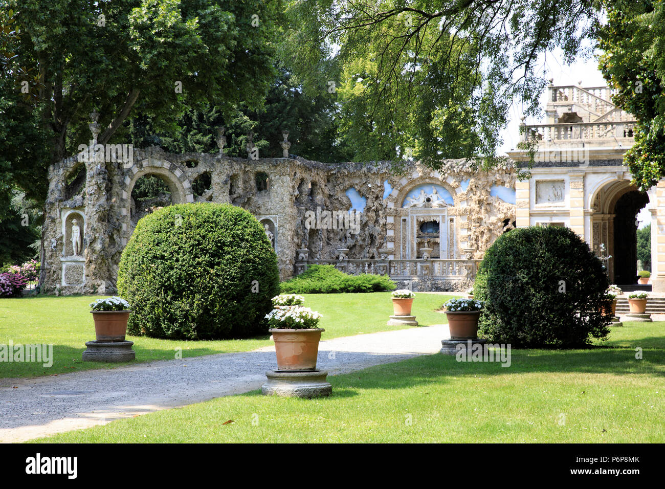 Villa Litta Borromeo Visconti park, Lainate, Milan, Lombardy, Italy ...