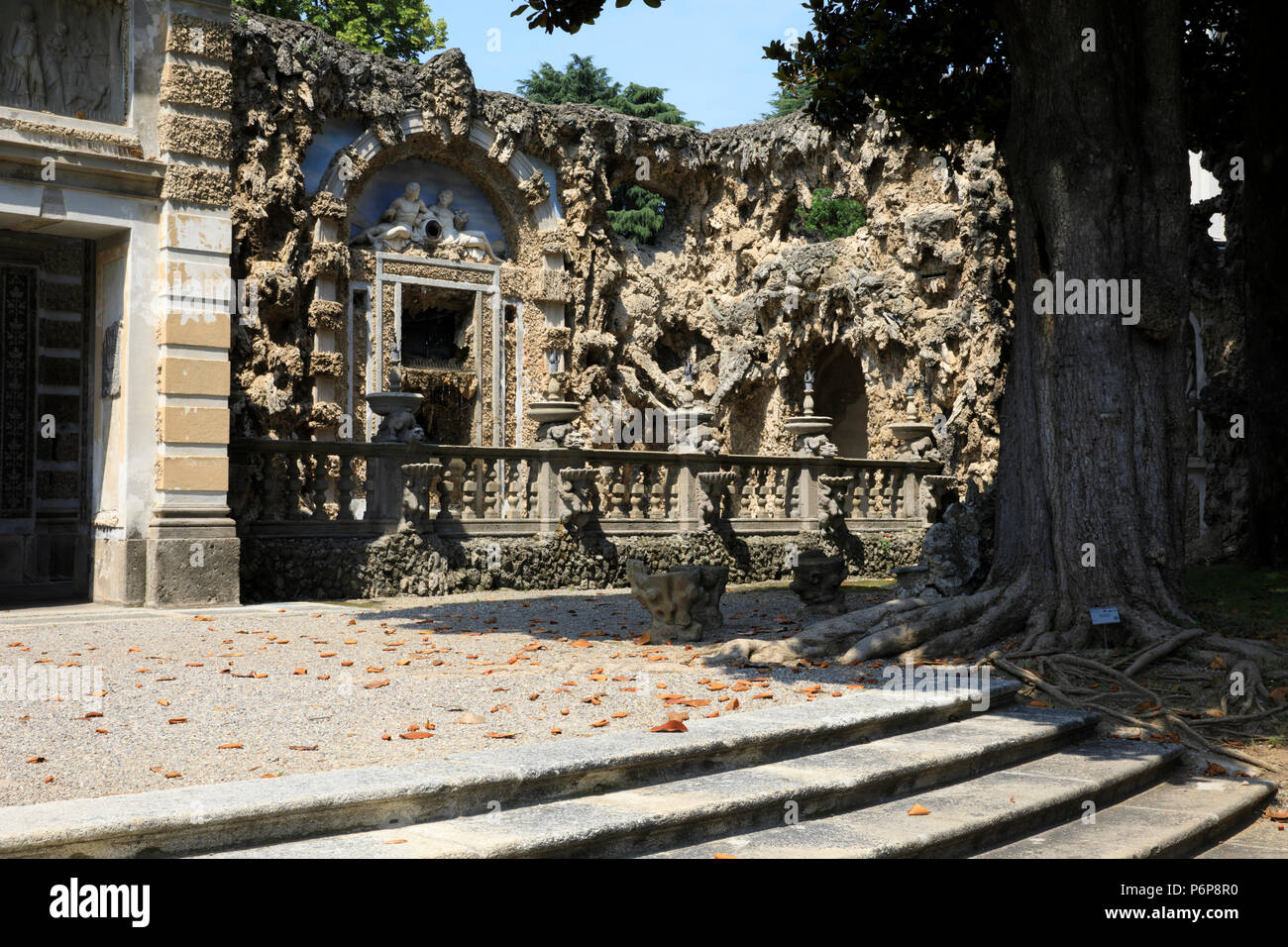 Villa Litta Borromeo Visconti ninfeo, Lainate, Milan, Lombardy, Italy ...