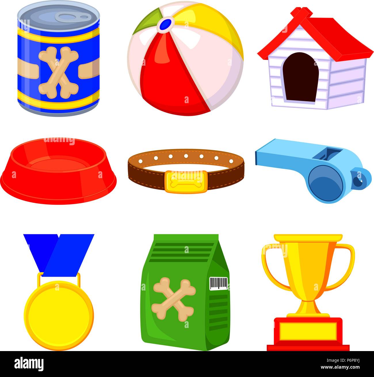 Set different bone dog Stock Vector Images - Alamy