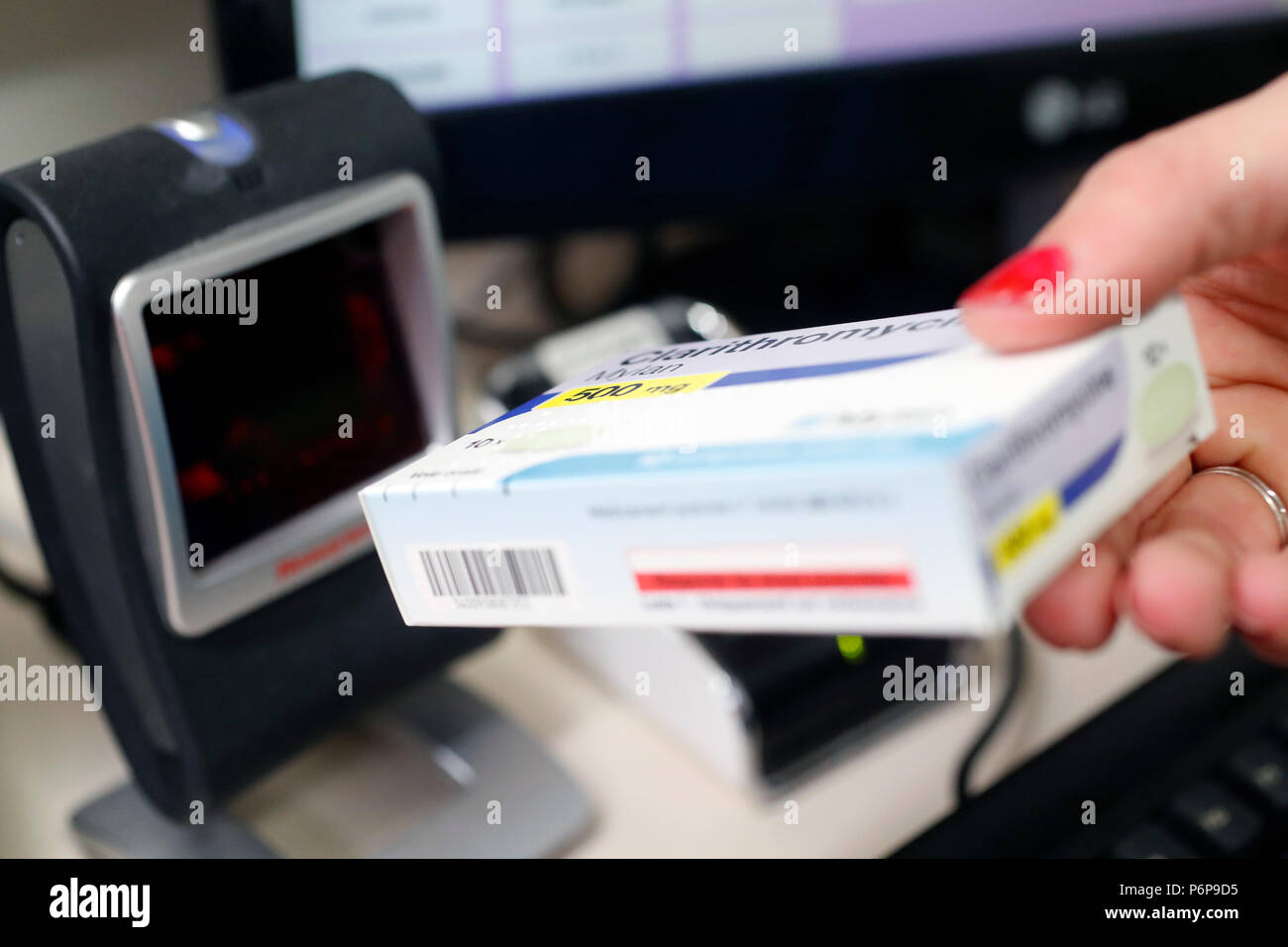 Pharmacy counter hi-res stock photography and images - Alamy