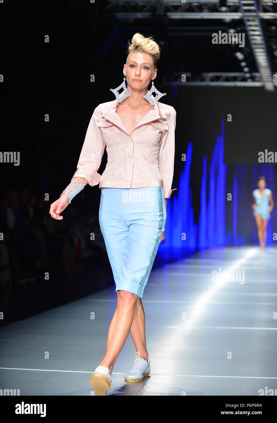 Miami Fashion Week 2018 - Rene Ruiz - Runway Featuring: Model Where ...