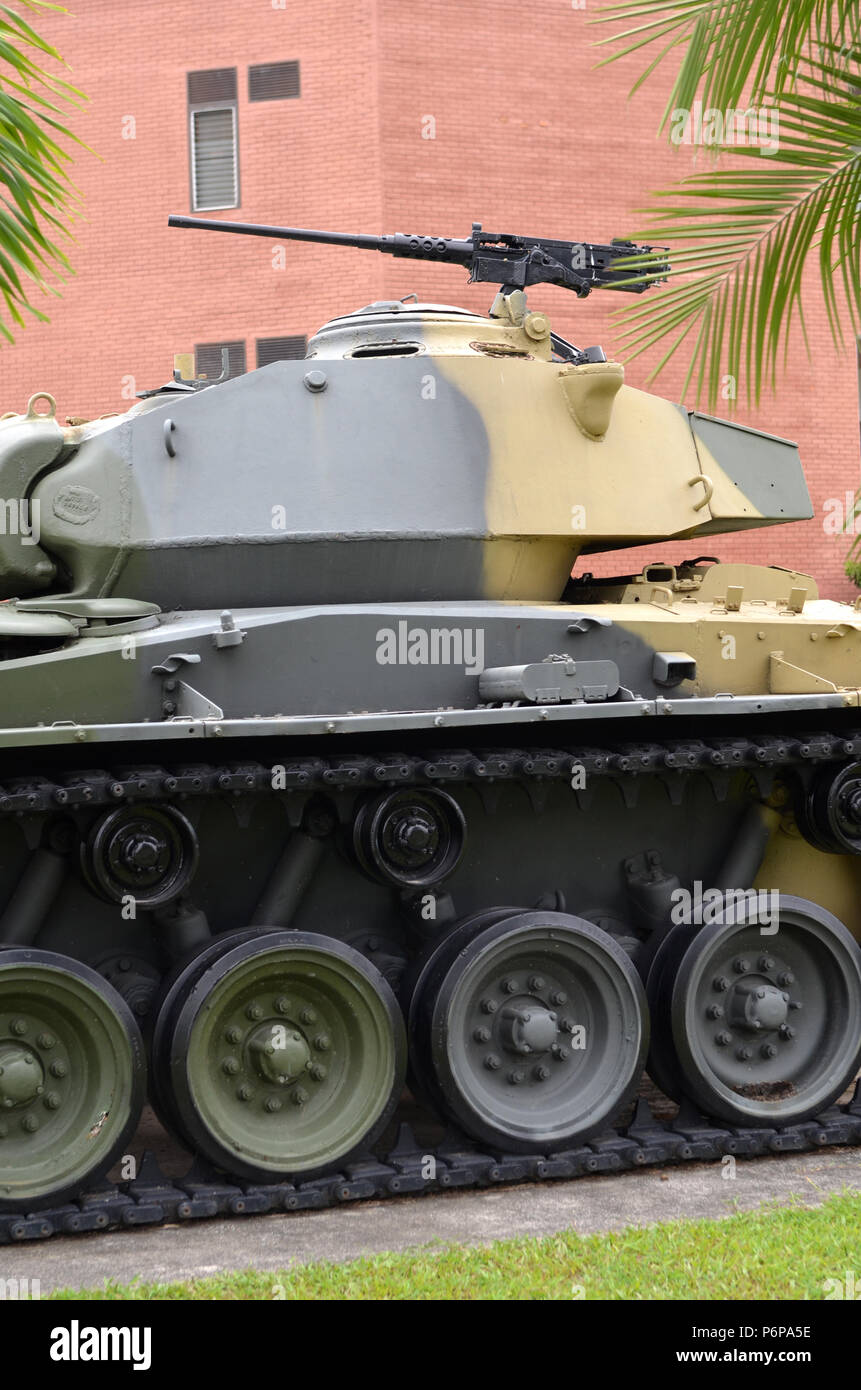 Army forest tank Stock Photo - Alamy