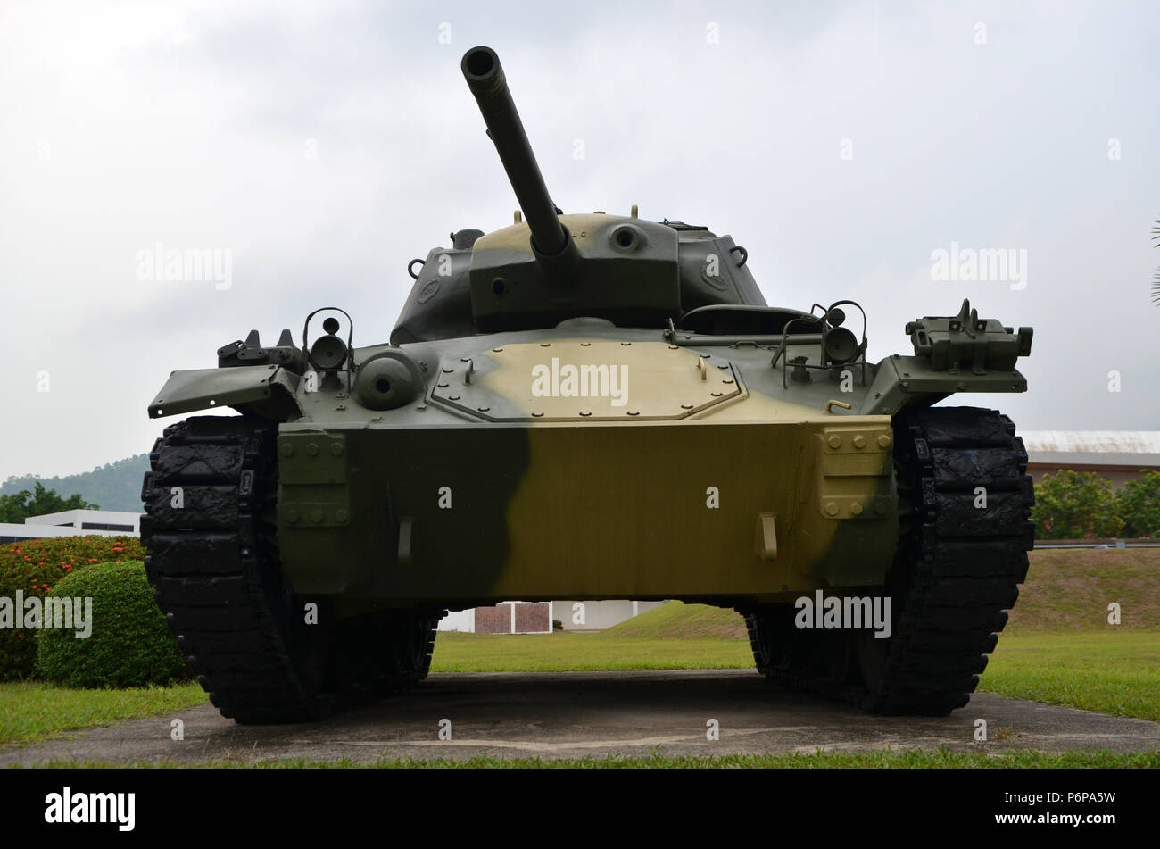 Army forest tank Stock Photo - Alamy