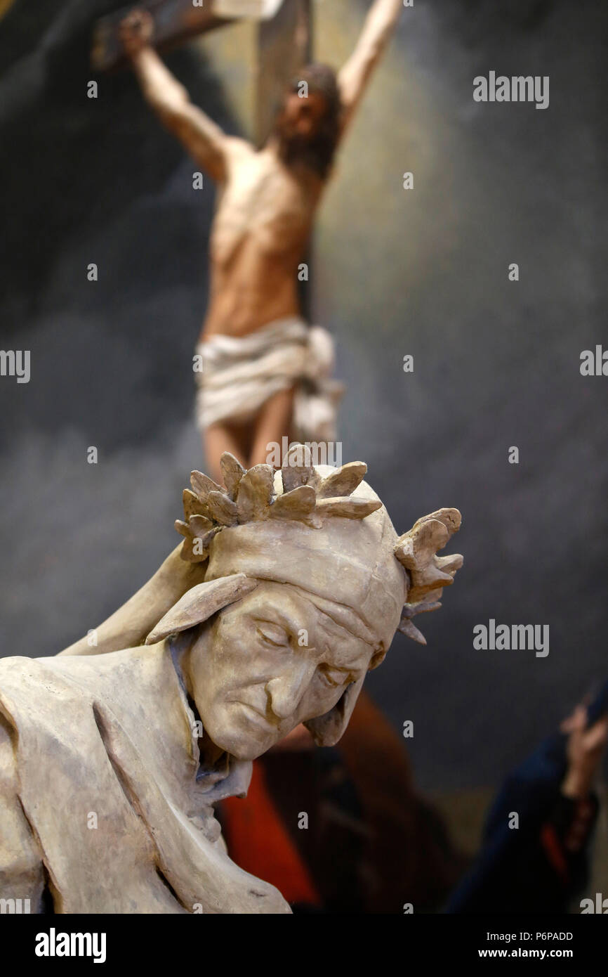 Petit Palais museum, Paris, France. Jean-Paul AubŽ, Dante, 1879 ...