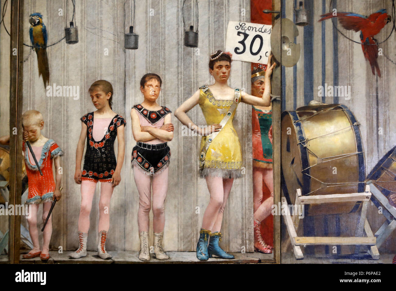 Petit Palais museum, Paris, France. Fernand Pelez, Grimaces et mis res ...