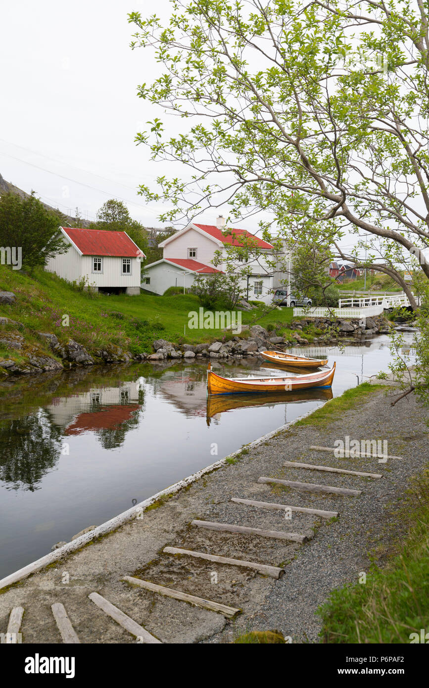 Village of a i lofoten norway hi-res stock photography and images - Alamy