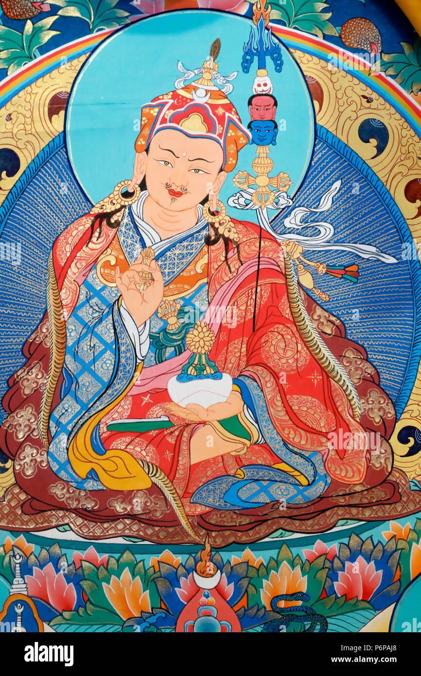 Guru rinpoche hi-res stock photography and images - Alamy