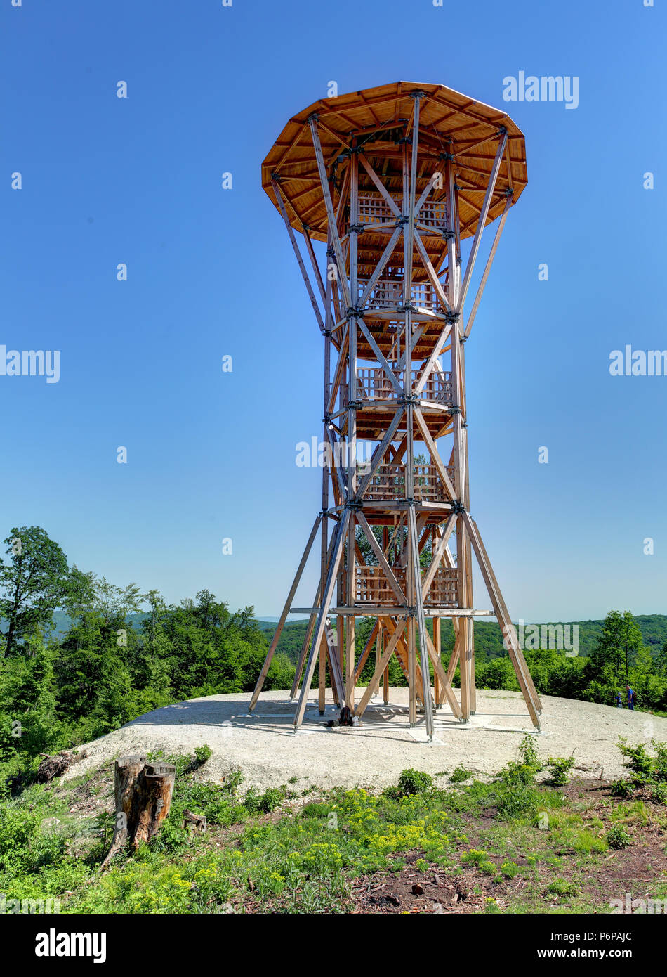 Wooden Lookout Tower High Resolution Stock Photography and Images - Alamy