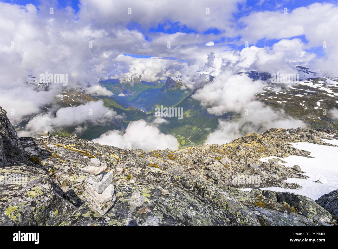 Dalsnibba mountain viewpoint hi-res stock photography and images - Alamy