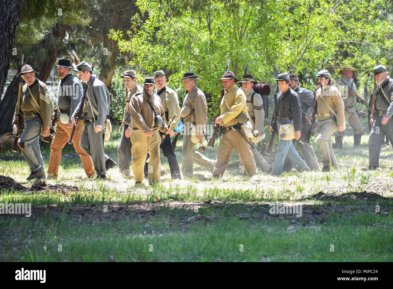 American Civil War reenactment is an effort to recreate the appearance ...