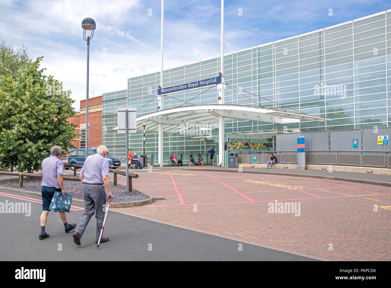 Worcester Royal Hospital, Worcester, Worcestershire, England, UK Stock ...