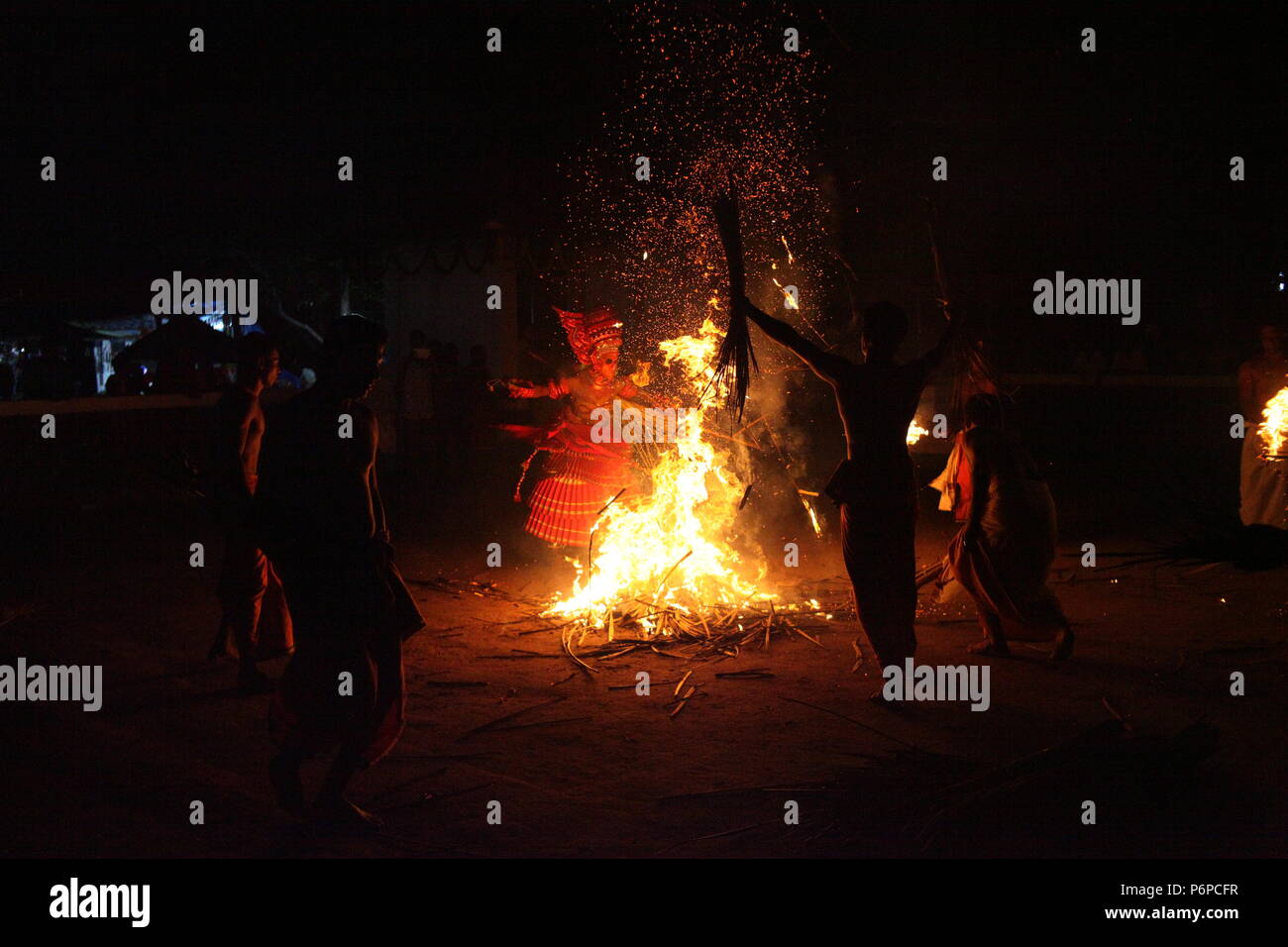 theyyam is the ritualistic art form of north kerala.among the different ...