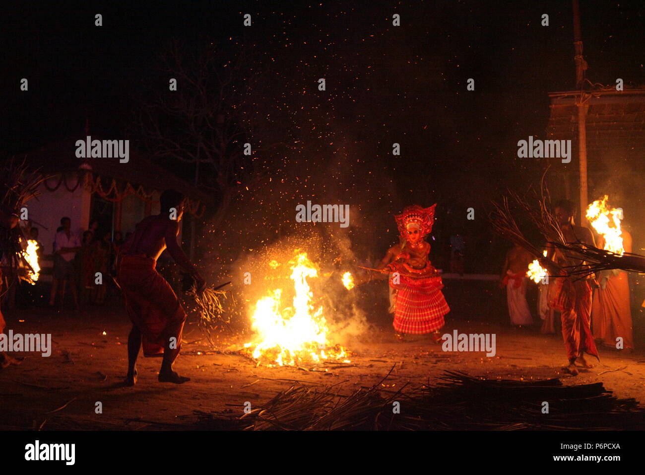 theyyam is the ritualistic art form of north kerala.among the different ...