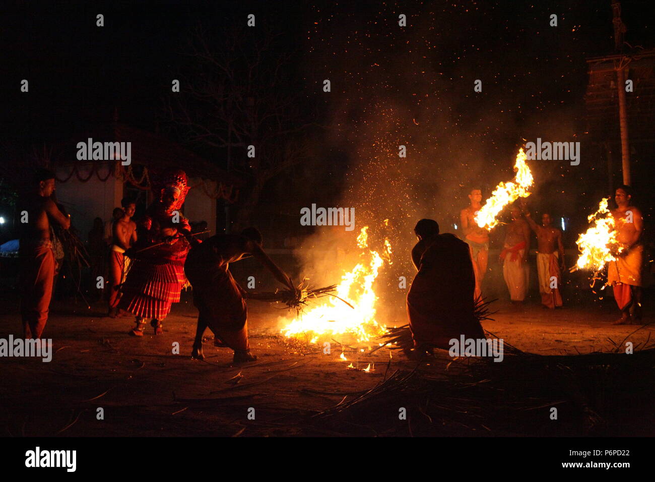 theyyam is the ritualistic art form of north kerala.among the different ...