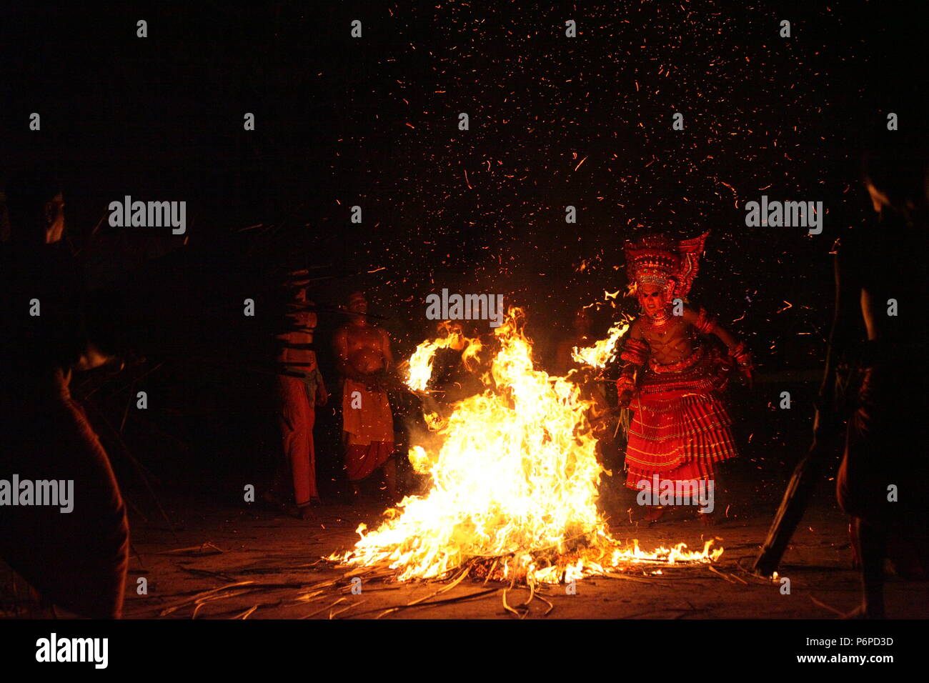 theyyam is the ritualistic art form of north kerala.among the different ...