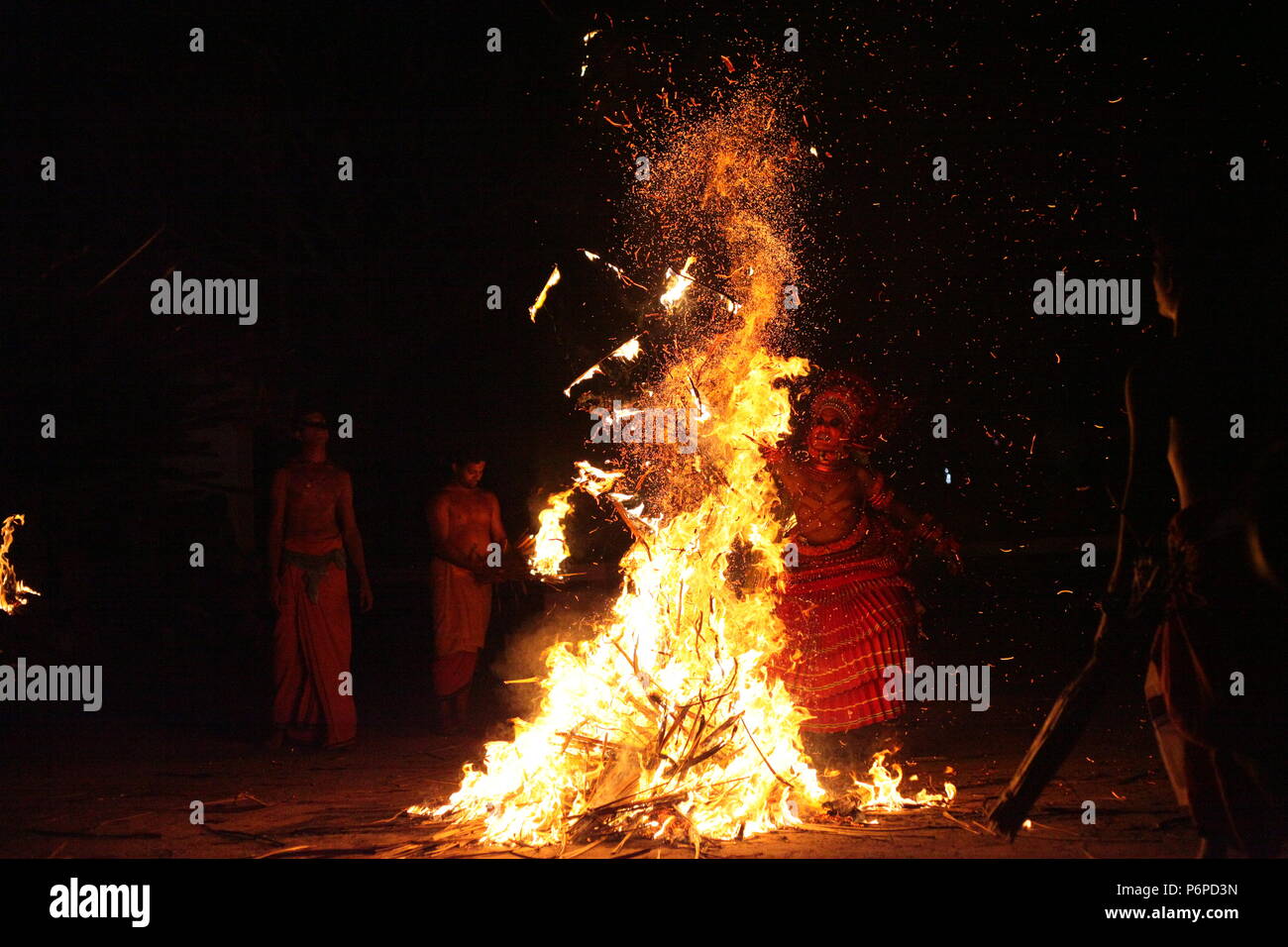 theyyam is the ritualistic art form of north kerala.among the different ...