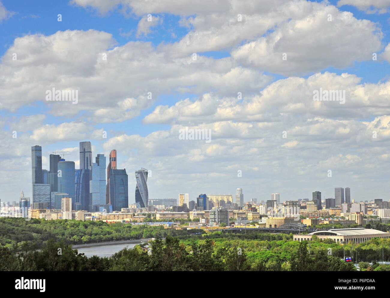 Moscow city district hi-res stock photography and images - Alamy