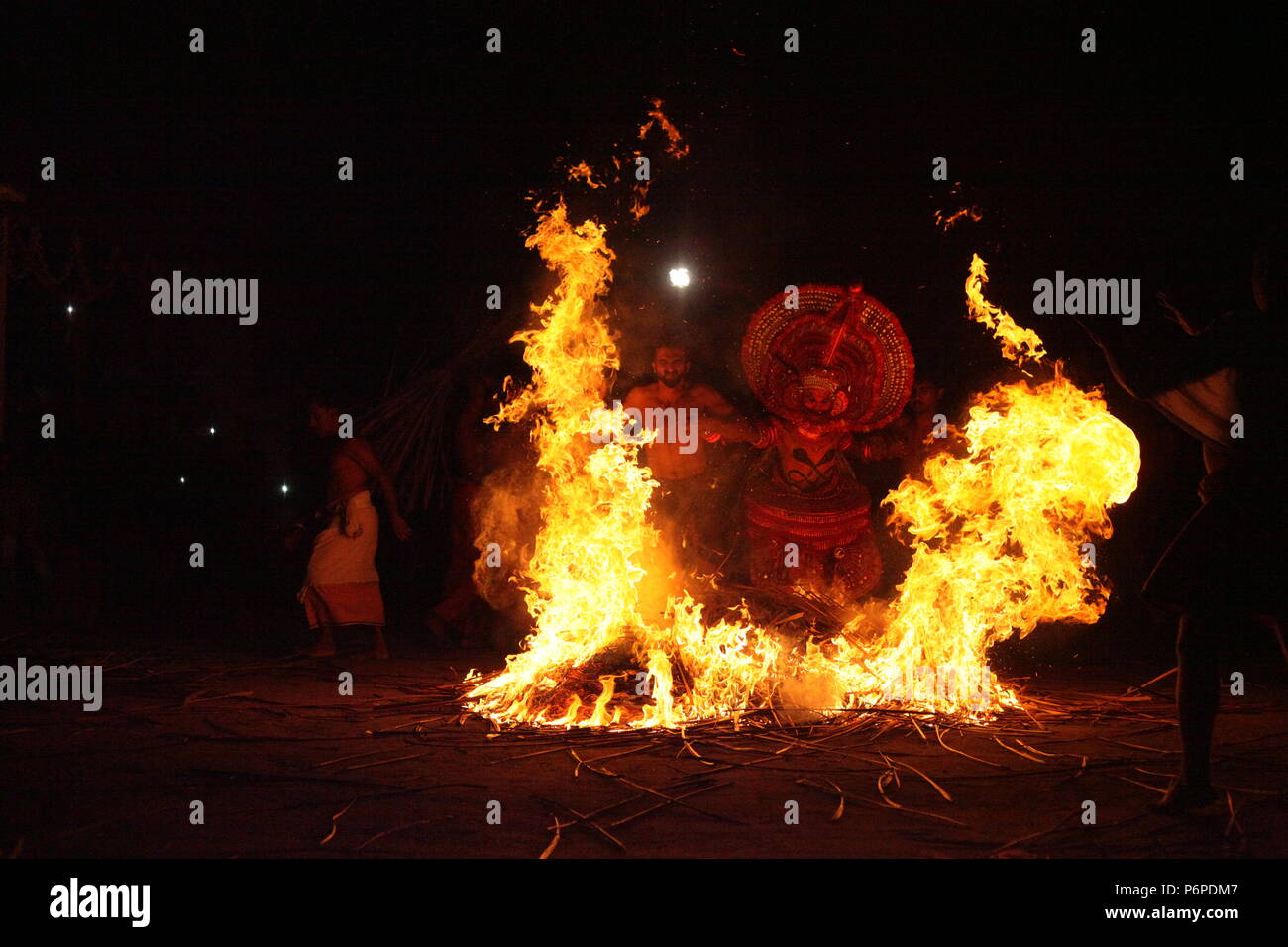 theyyam is the ritualistic art form of north kerala.among the different ...