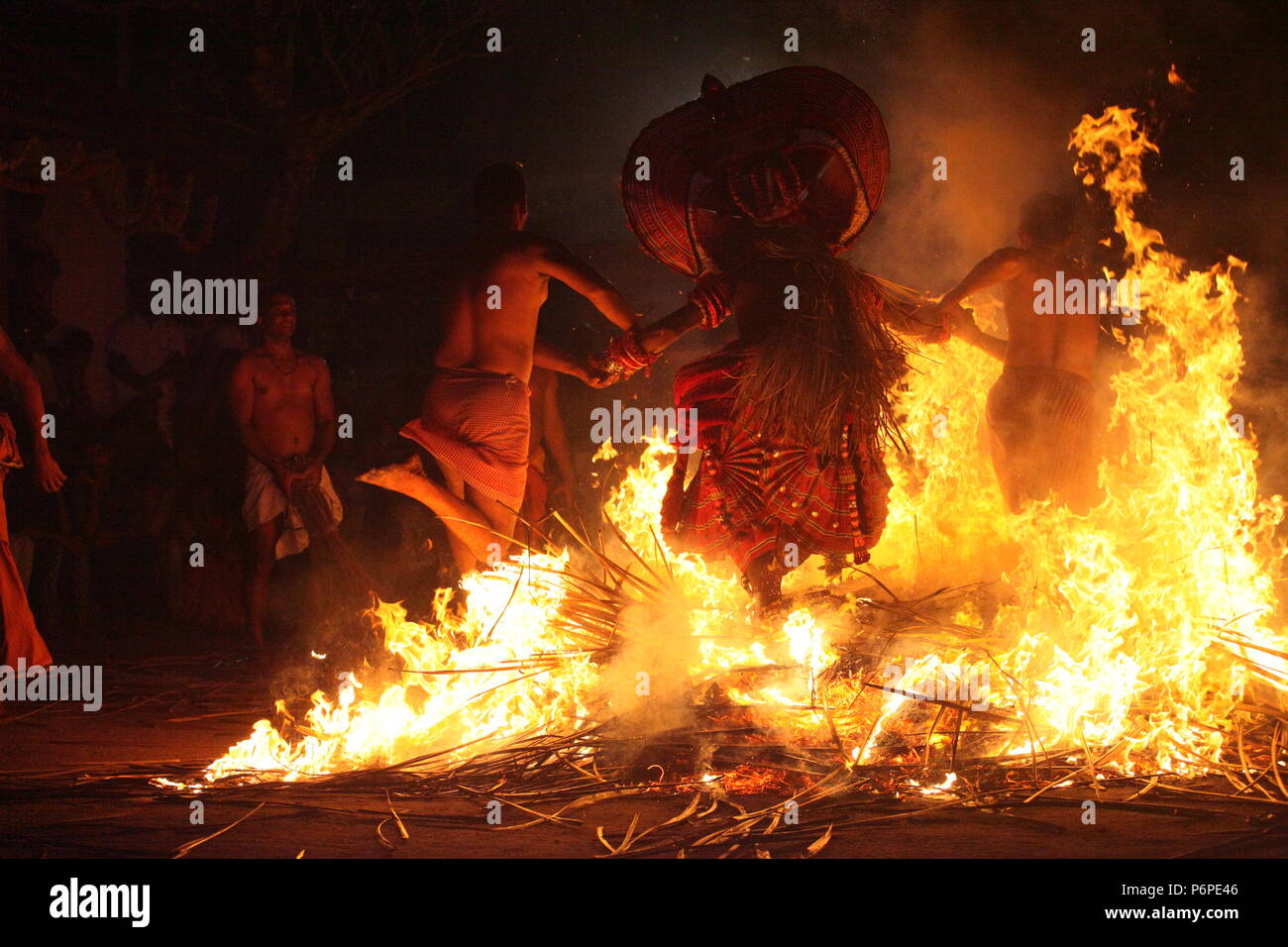 theyyam is the ritualistic art form of north kerala.among the different ...