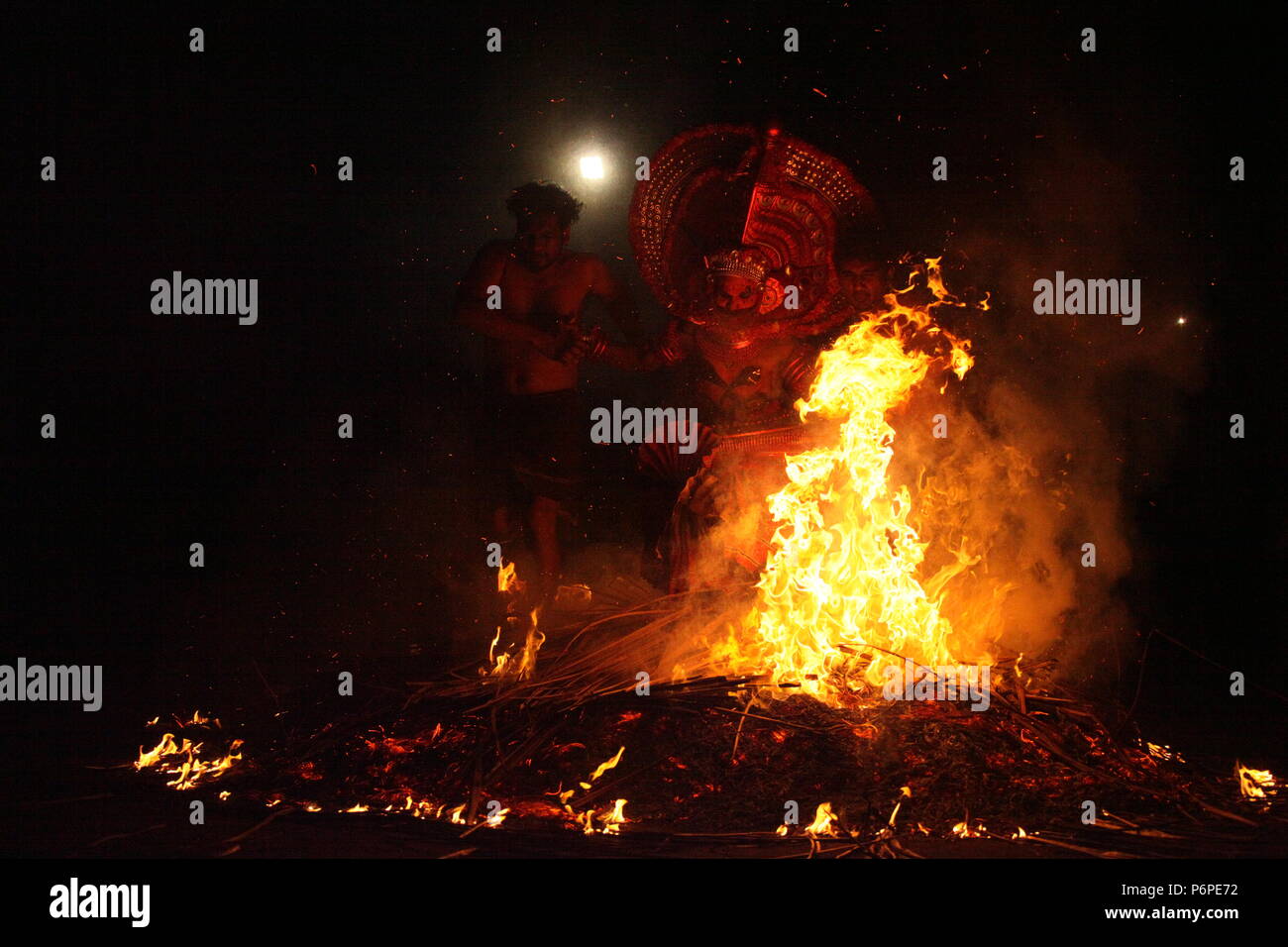 theyyam is the ritualistic art form of north kerala.among the different ...