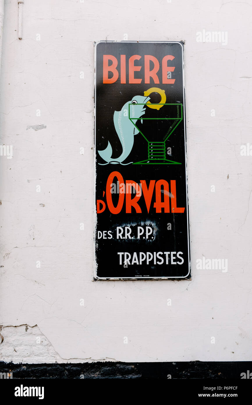 Trappist beer orval hi-res stock photography and images - Alamy